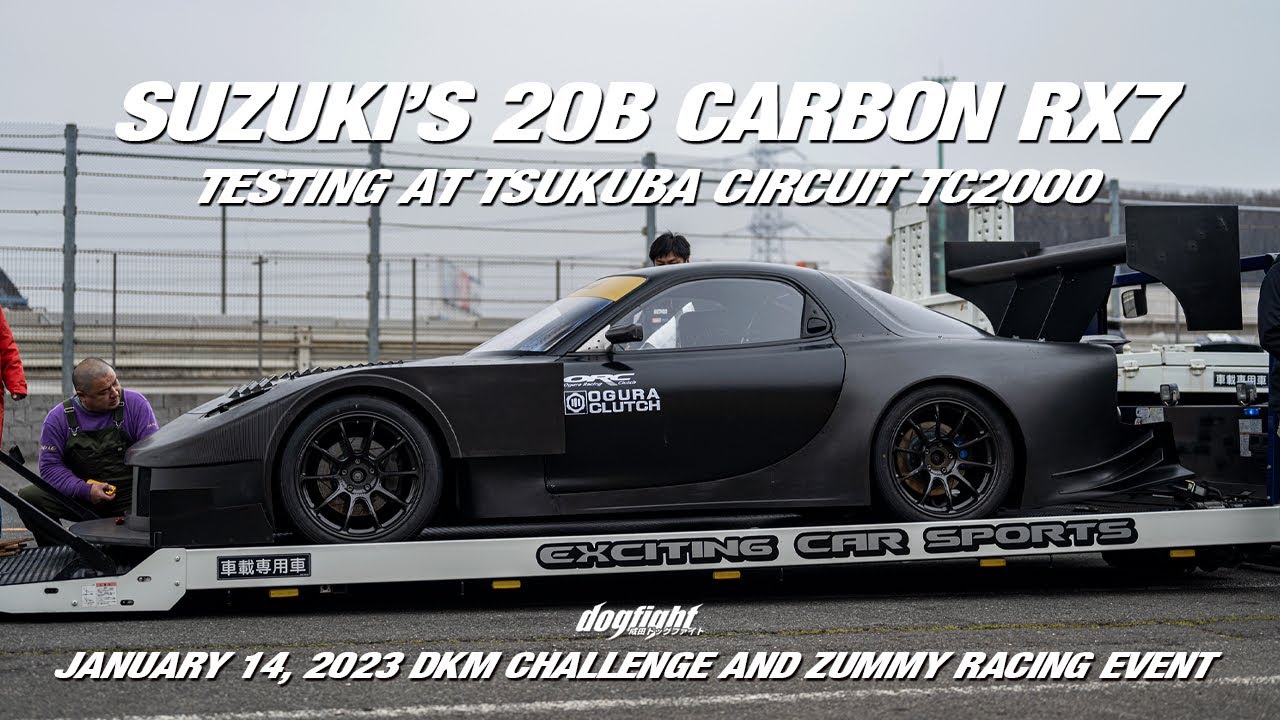 Under Suzuki 3 Rotor FD RX7 Testing - DKM Challenge and Zummy Racing ...
