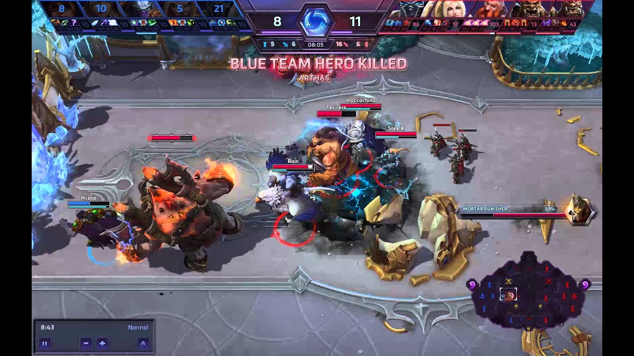 SKrew Plays & Broadcasts - Heroes of the Storm - YouTube