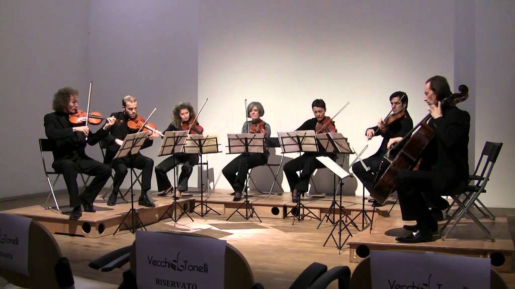 Mendelssohn - String Octet in E flat major op. 20, 2 movement - YouTube ...