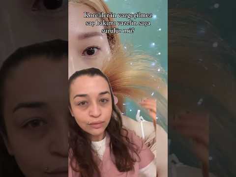 Yeni trend Saça vazelin sürülür mü? #keşfet #saçbakım #vaseline #reels #tiktok #tiktokviral #fyp