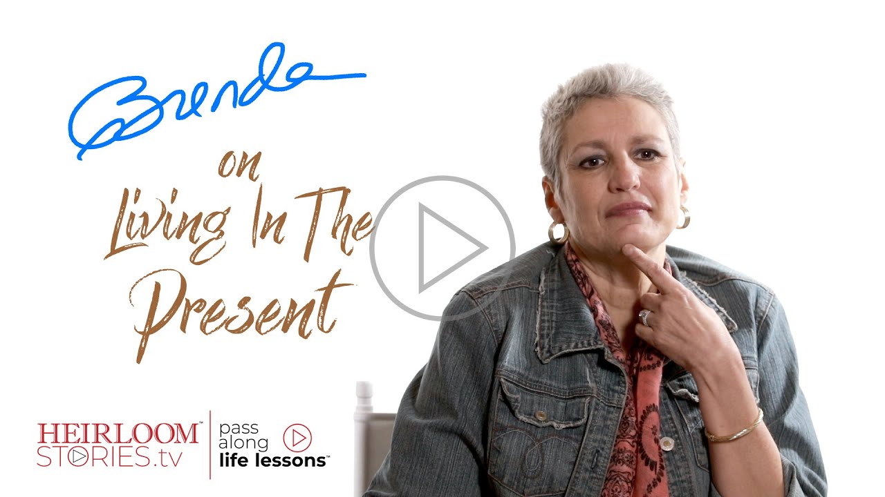 Brenda Mena On Living In The Present - HeirloomStories.tv - YouTube
