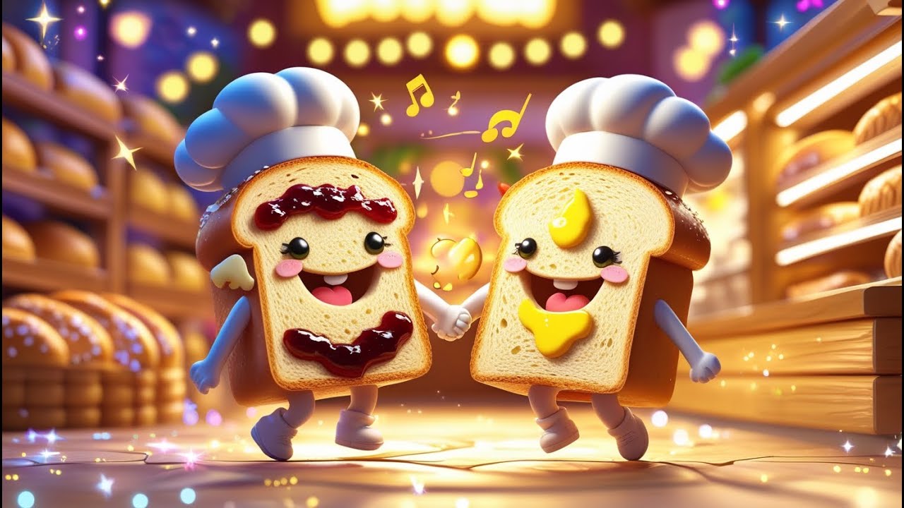 The Happy Bread Song – Let’s Sing Along| Yummy Bread, Warm and Bright ...