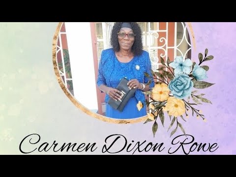 Thanksgiving Service for the late Carmen Rowe - YouTube