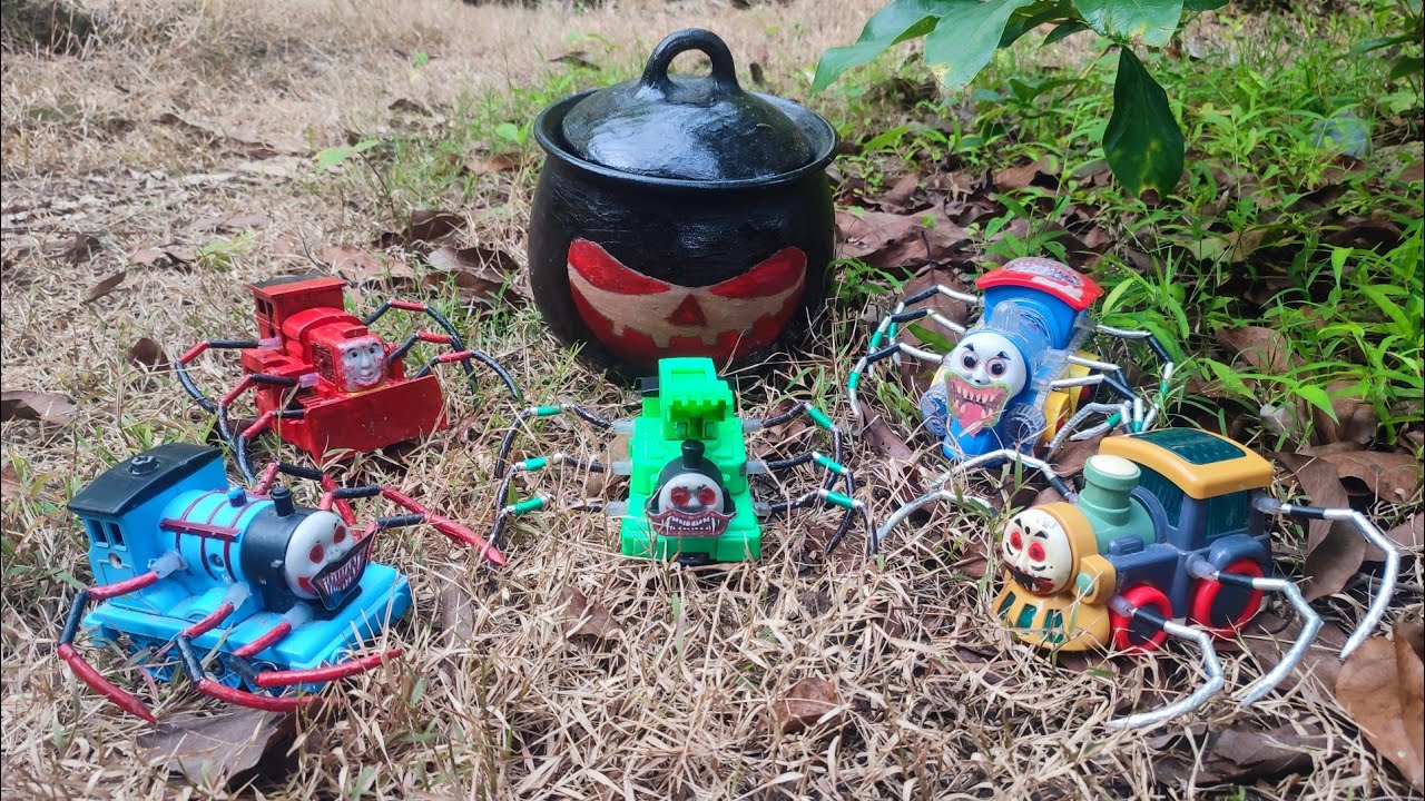 Bermain Kereta Thomas Hantu Laba-laba, Kereta Thomas And Friends ...