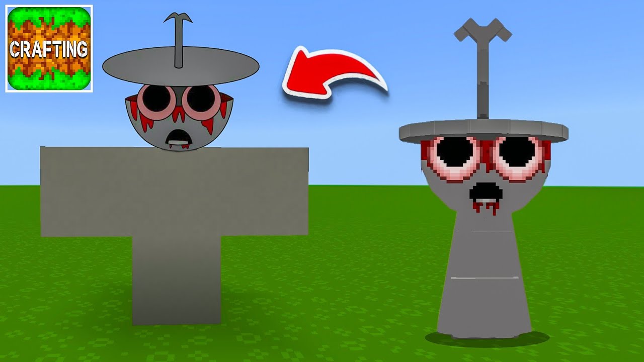 How to Spawn Horror Clukr Sprunki in Crafting and Building! - YouTube