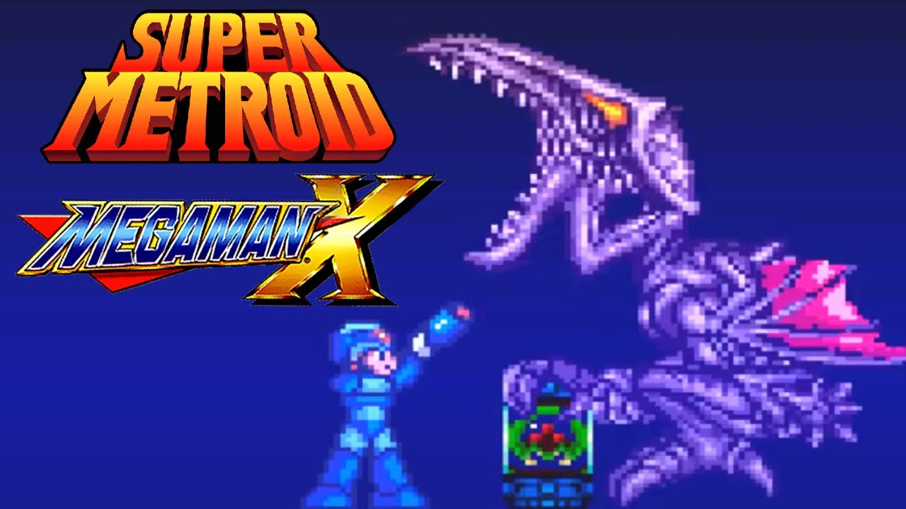 Super Metroid: Megaman Mod (SNES) Gameplay - YouTube
