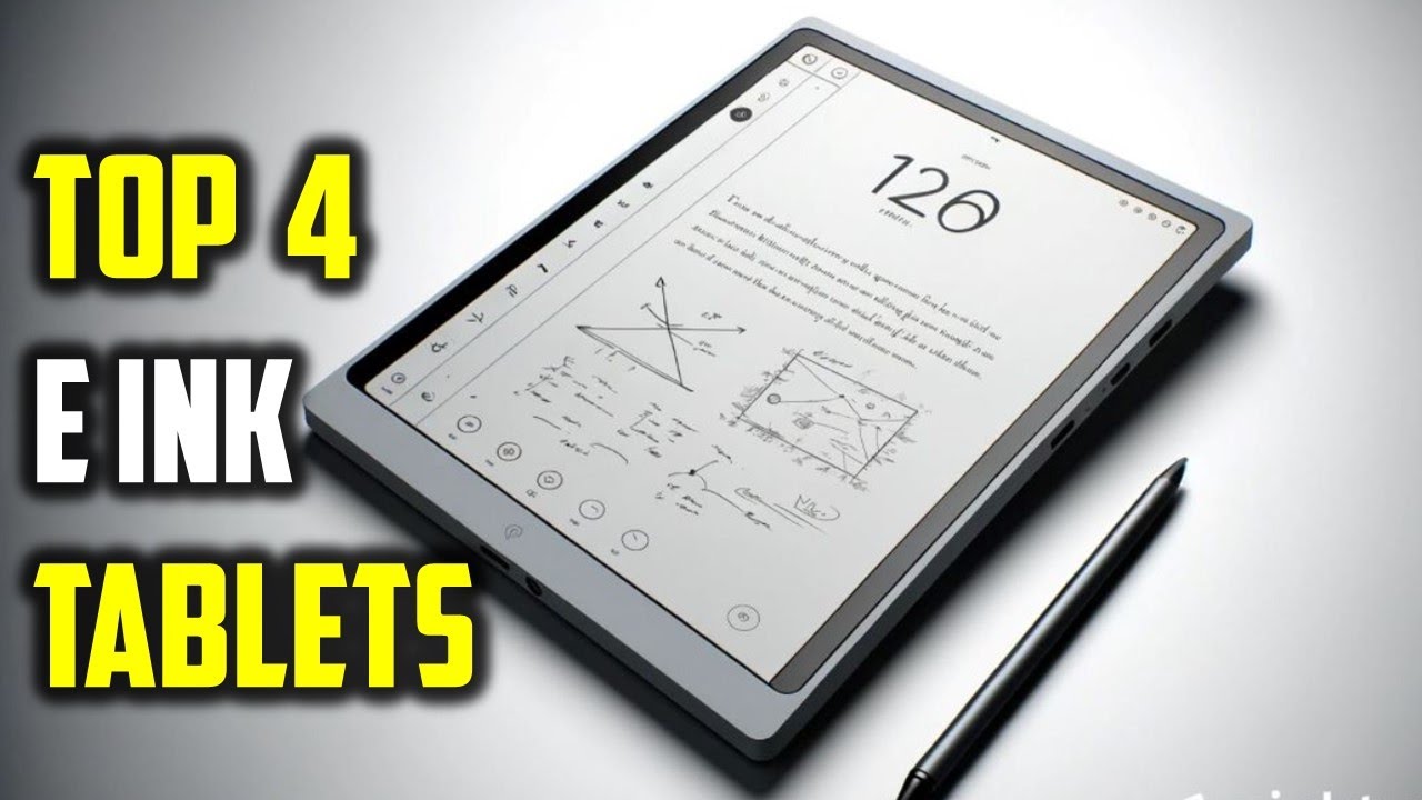 Best E Ink Tablets 2025 | Top Digital Paper Tablets Ranked - YouTube