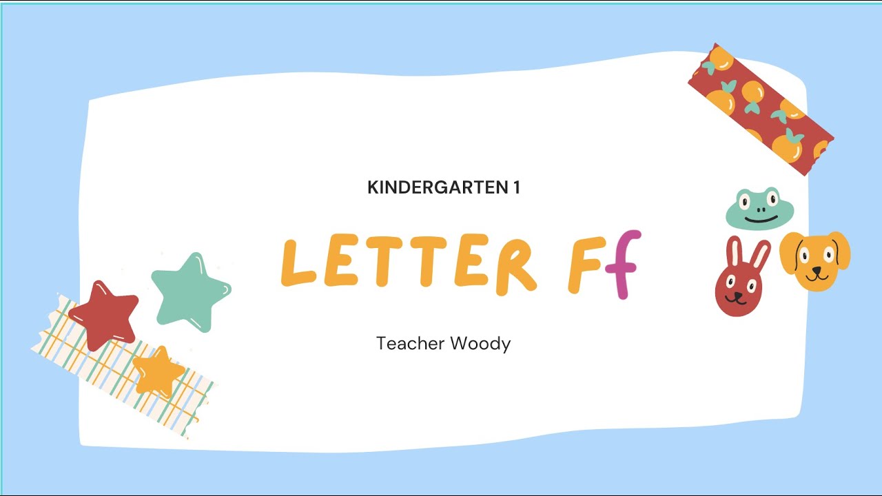 Letter Ff l IEP l English l Kindergarten 1 - YouTube
