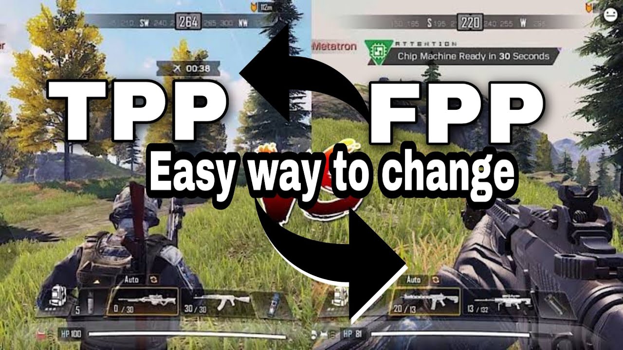 How to change TPP and FPP COD |Easy way - YouTube