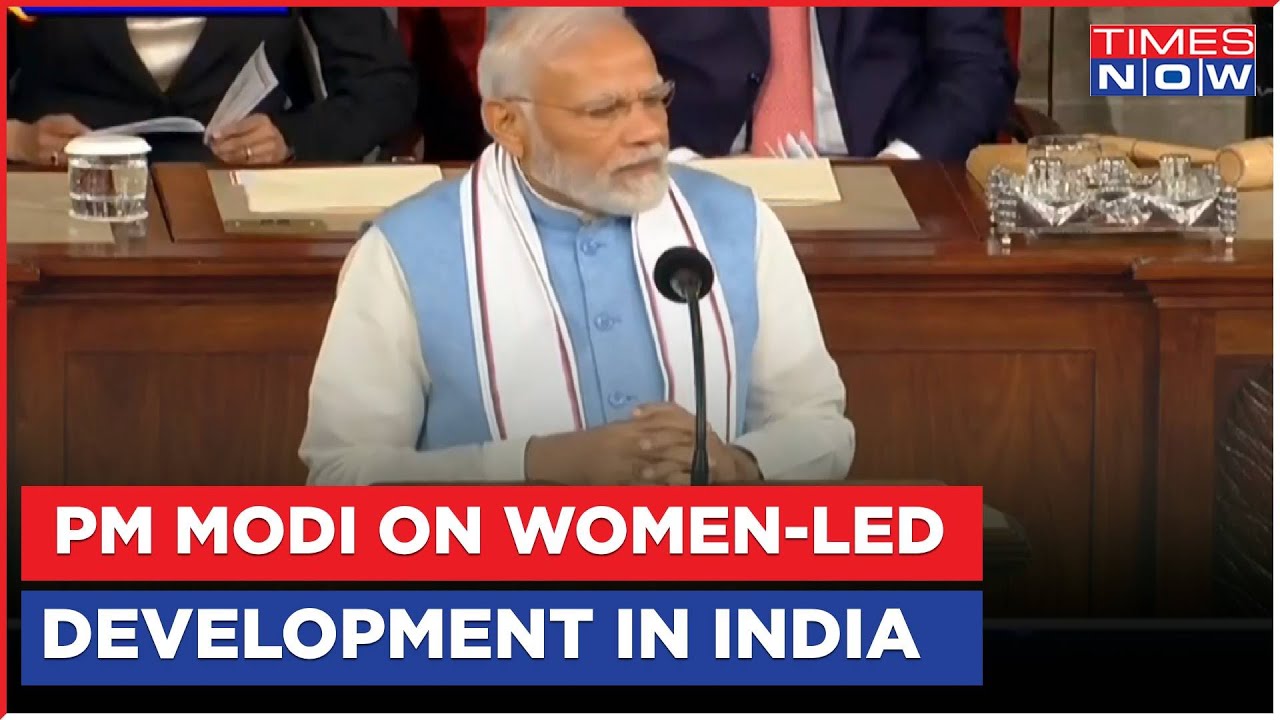 India's Vision Is Women-Led Development, Where Women Lead Journey Of ...