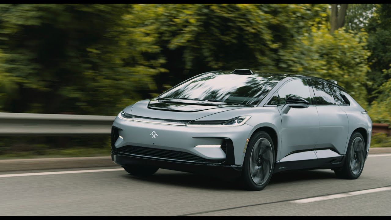 This car doesn't use fuel, Faraday Future F91 FFIE. The car from the ...