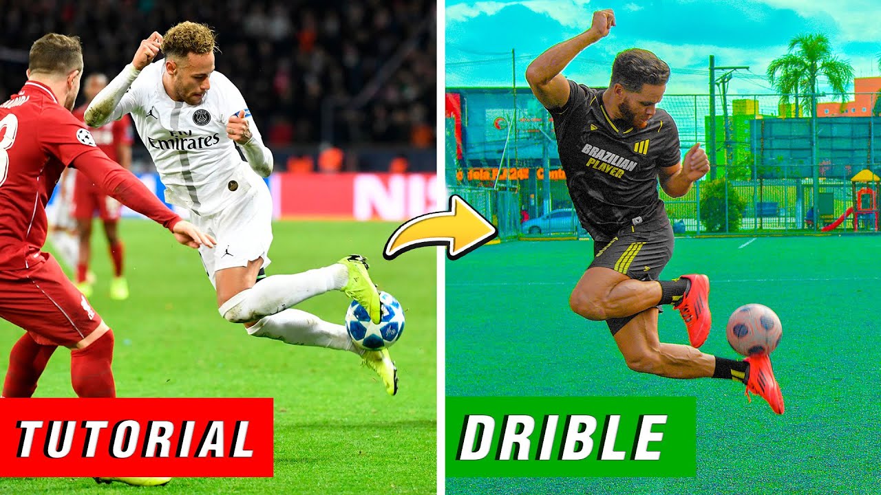 Os 20 Melhores Dribles do Futebol Brasileiro | TUTORIAL DE DRIBLE - YouTube
