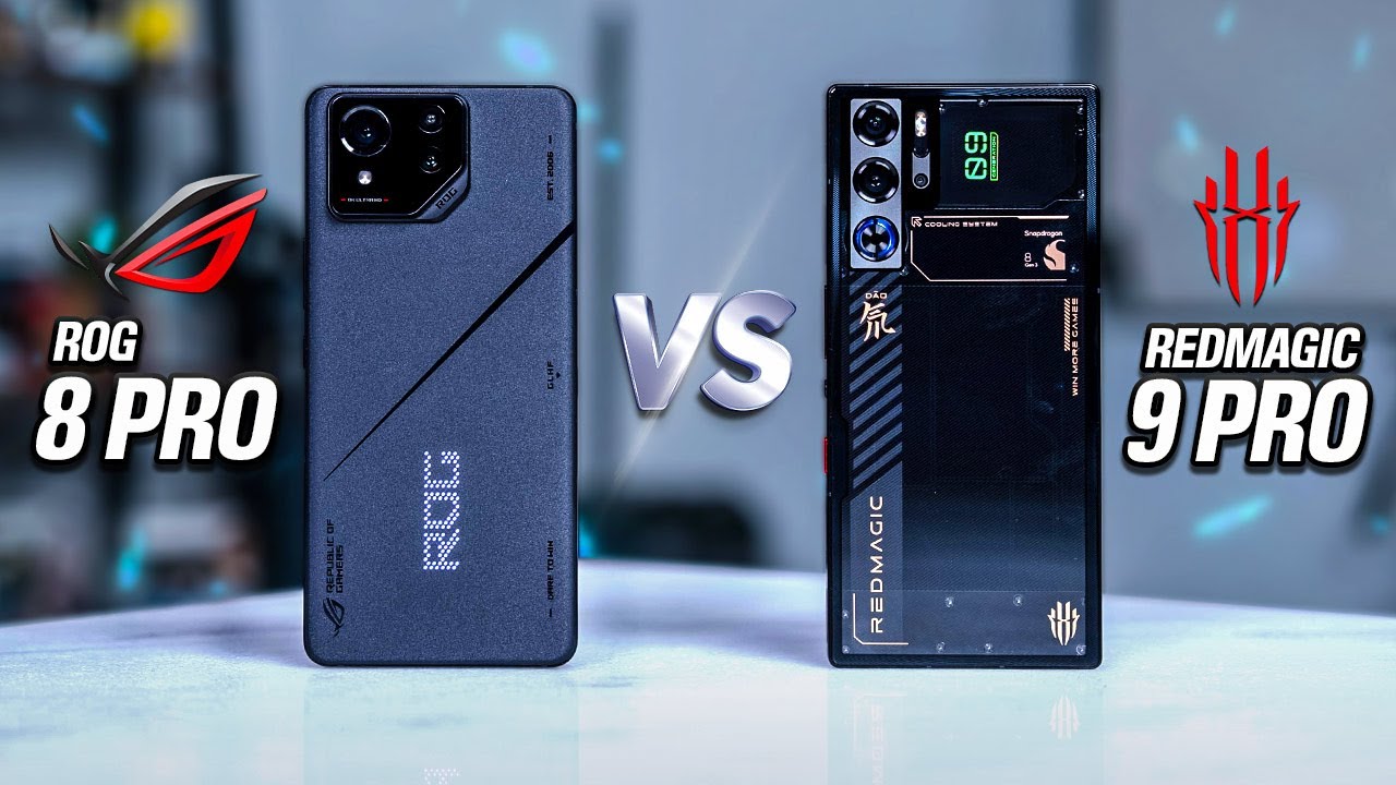 Asus ROG 8 Pro VS Red Magic 9 Pro: The Best Gaming Phone - YouTube
