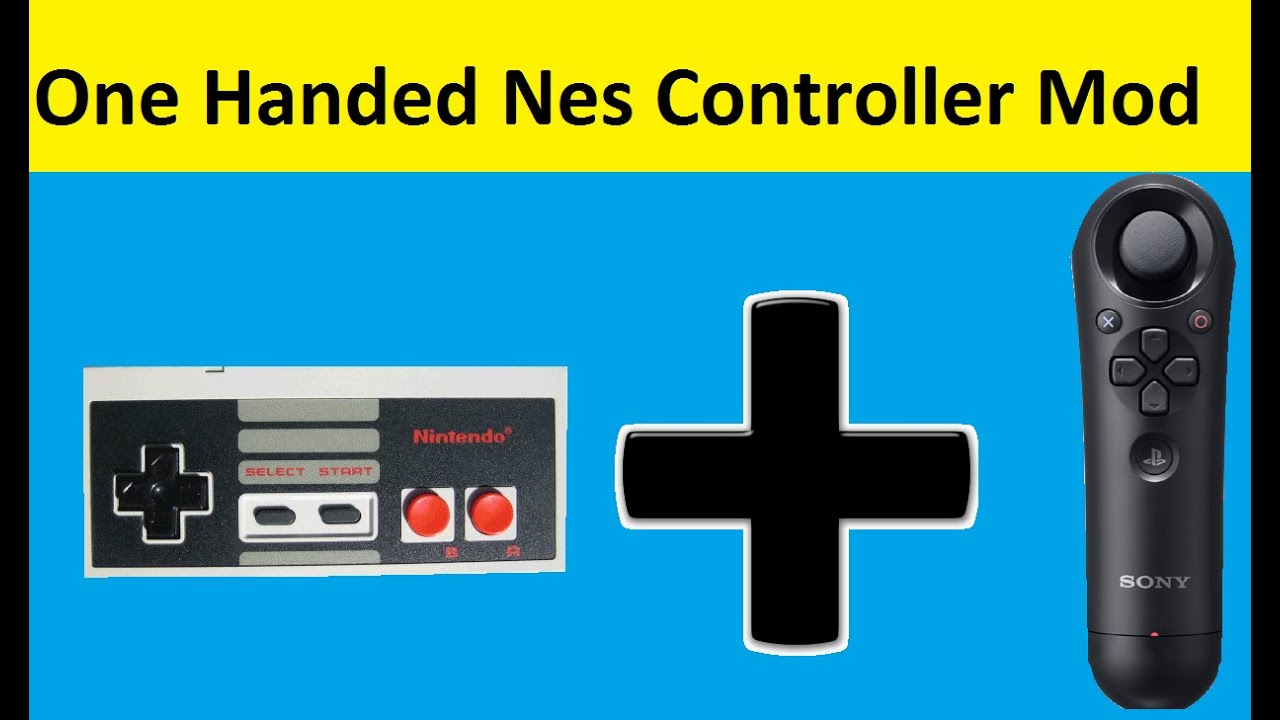 Gaming Mods - Nintendo Entertainment System - One Handed Nes Controller ...