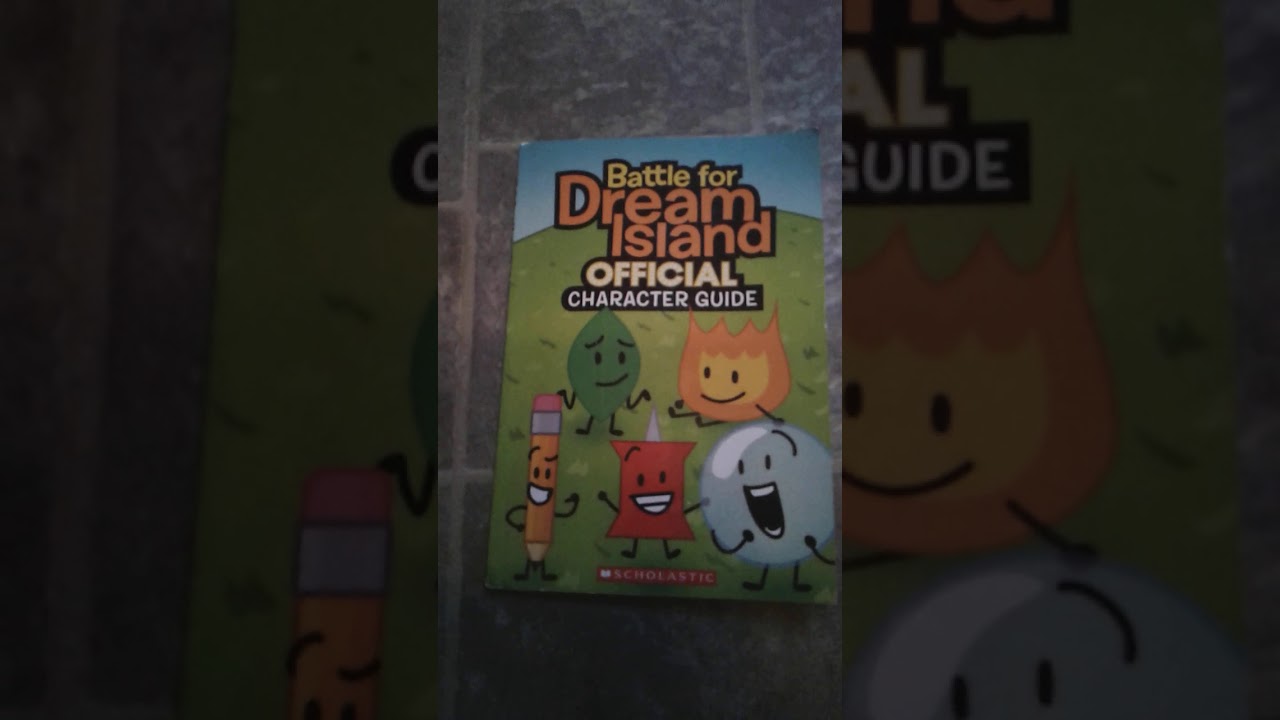 Battle for Dream Island official character guide book review - YouTube