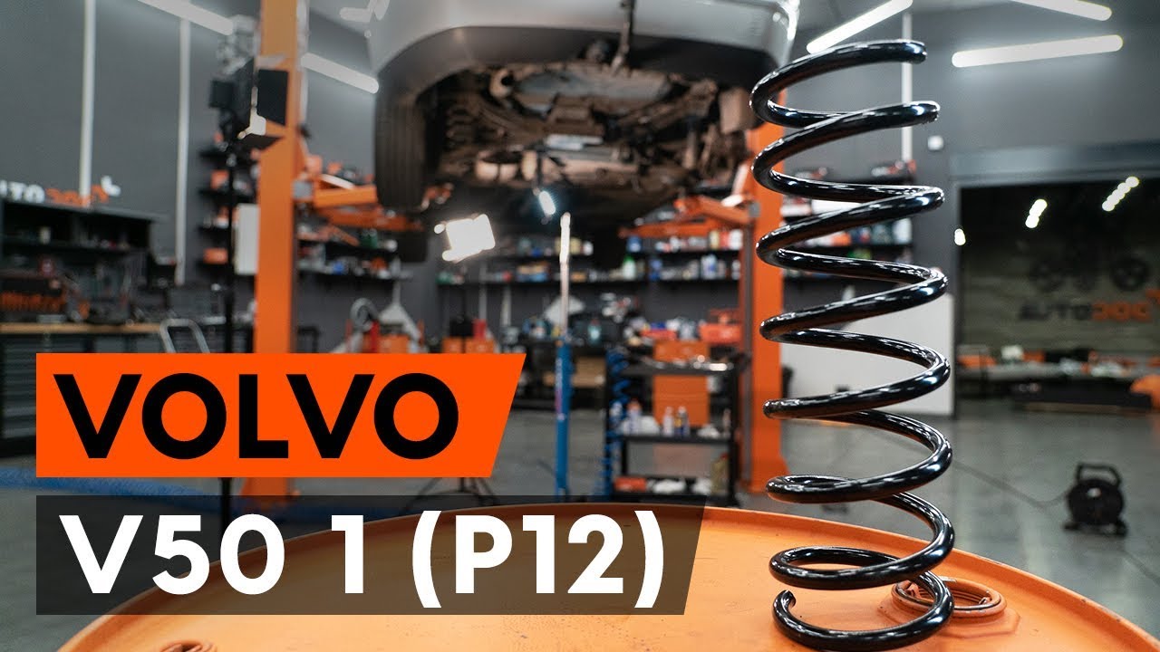 Comment remplacer ressort de suspension arrière sur VOLVO V50 1 (P12 ...