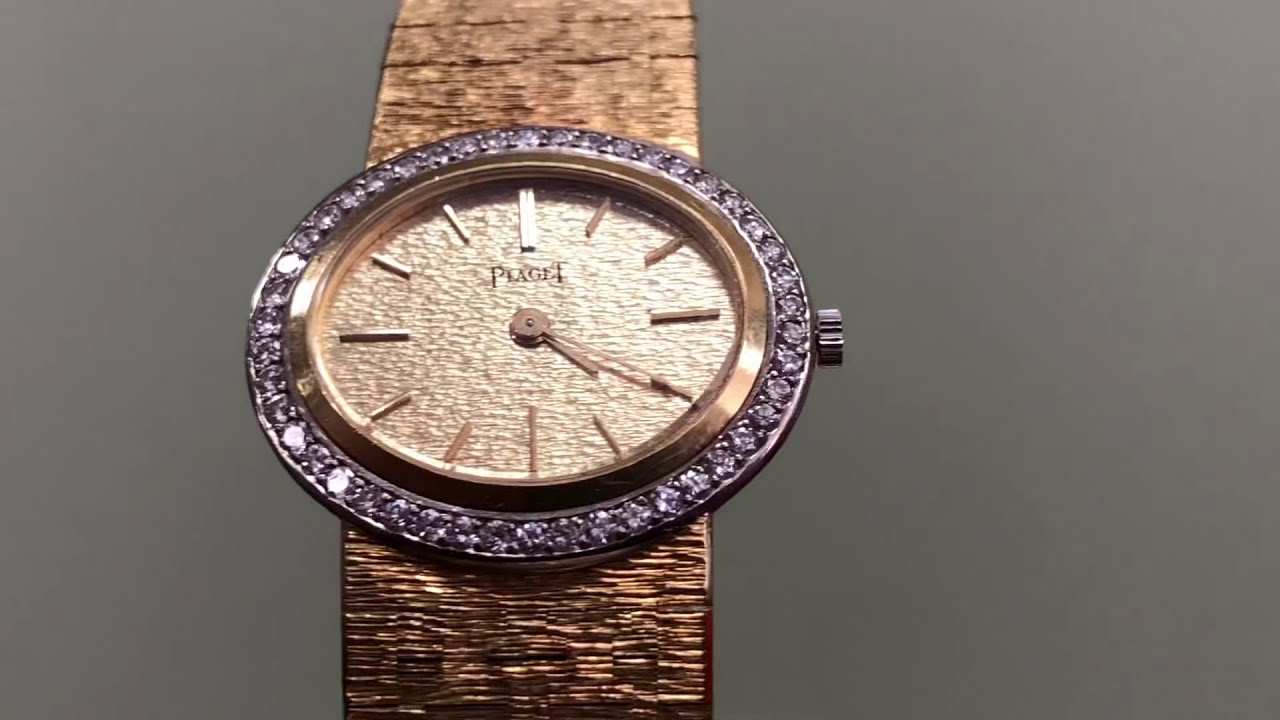 Piaget 18k 750 - YouTube