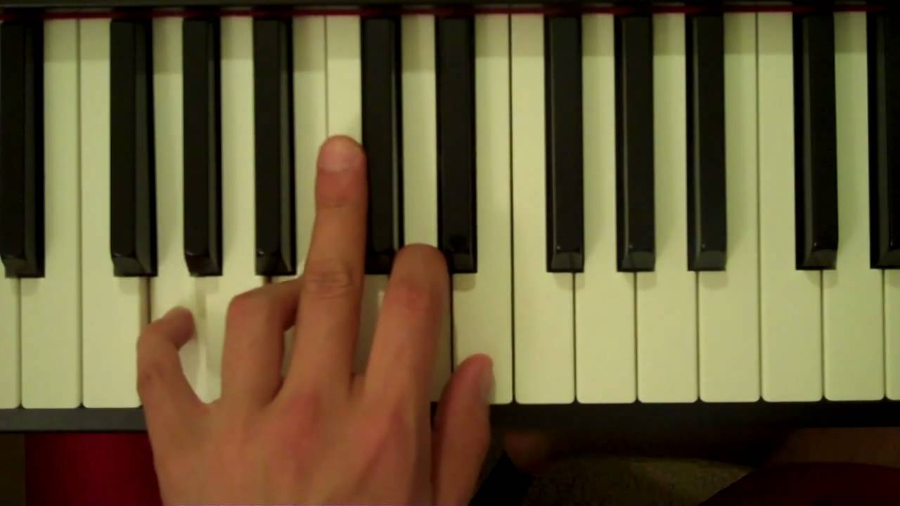 How To Play a G Major Sixth Chord on Piano (Left Hand) - YouTube