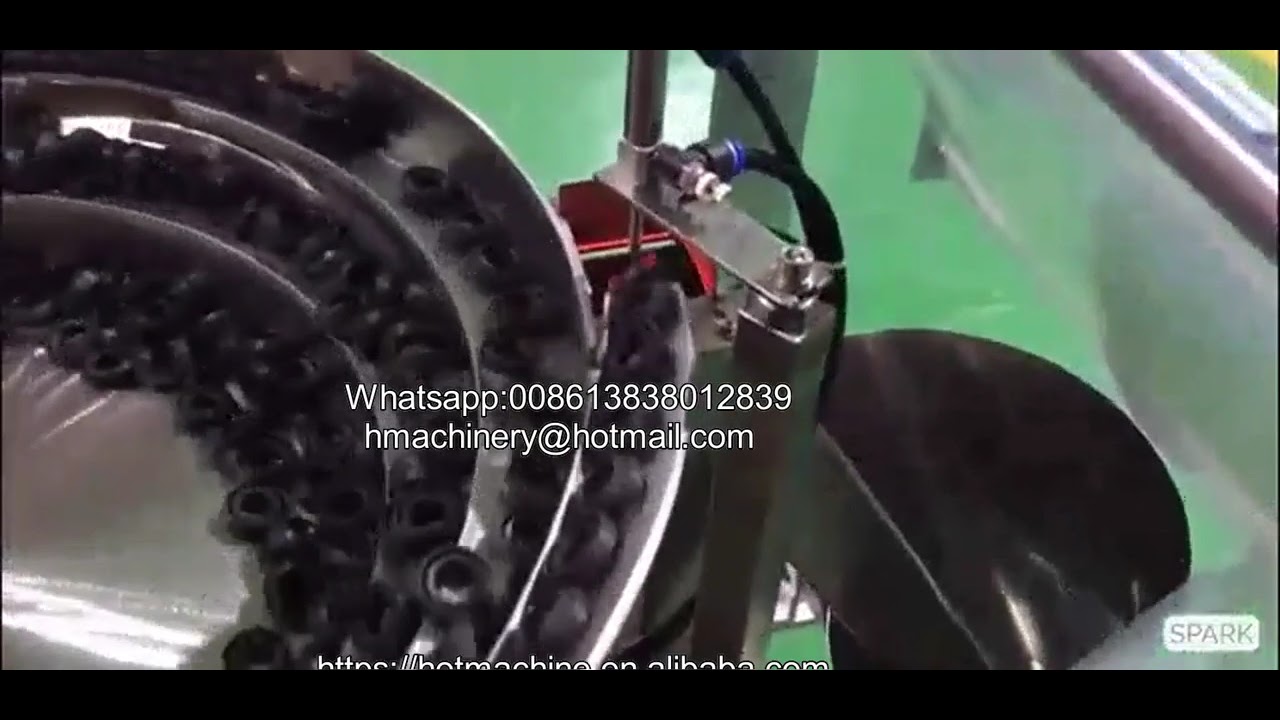 Automatic Rubber O-ring Counting Packing Machine - YouTube