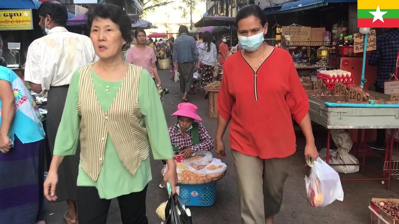 1st Day of January 2022 Yangon Myanmar 🇲🇲 - YouTube