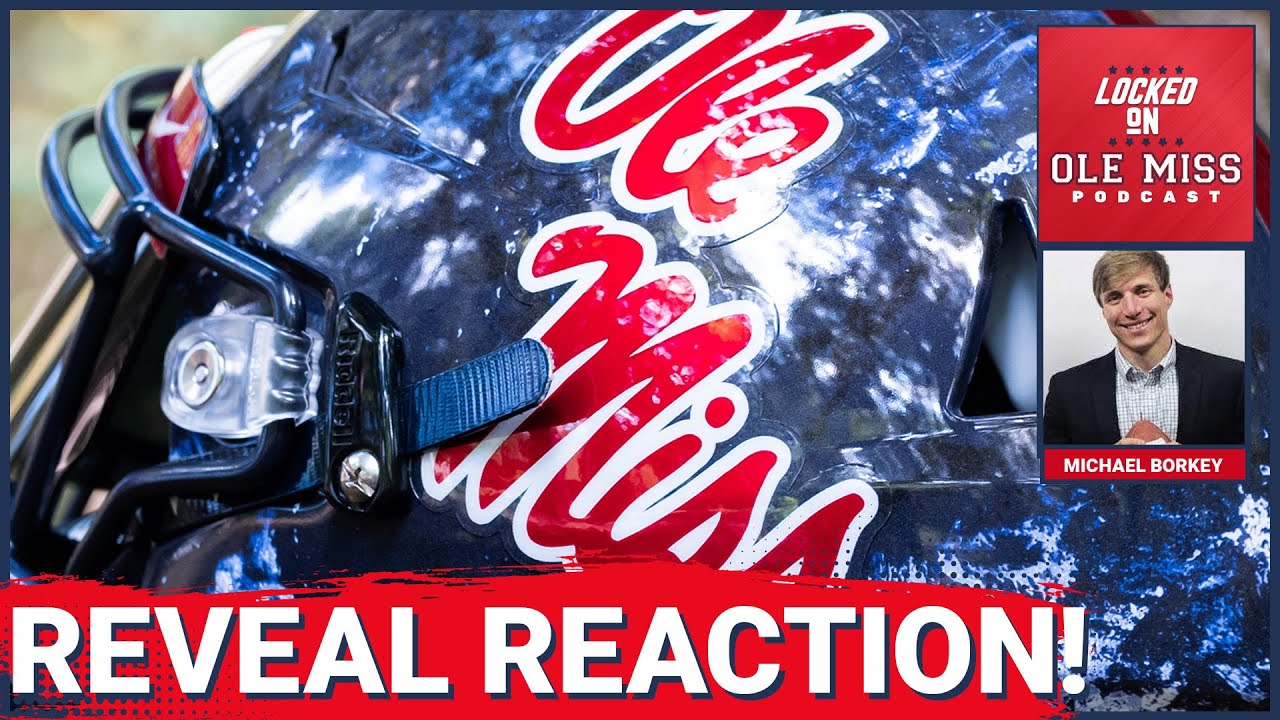 NEW HELMET REACTION: Ole Miss is in a uniform class by themselves ...