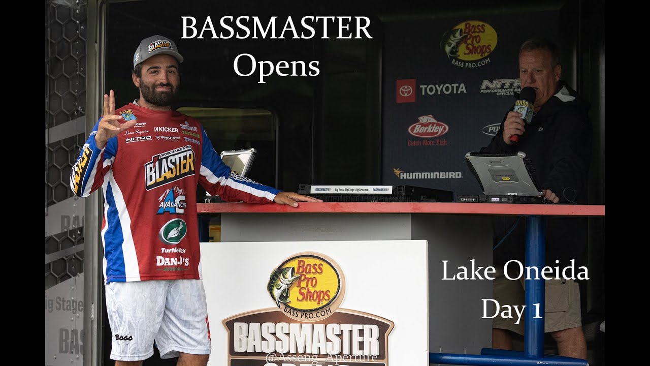Life on Tour: Bassmaster Opens - Lake Oneida Day 1 - YouTube