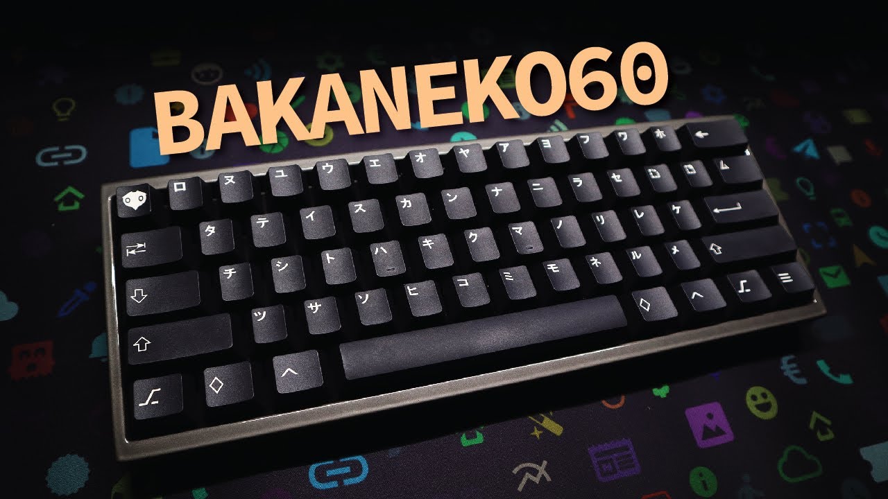 The Bakaneko 60 by CannonKeys was on sale so I built it | Tape mod and ...