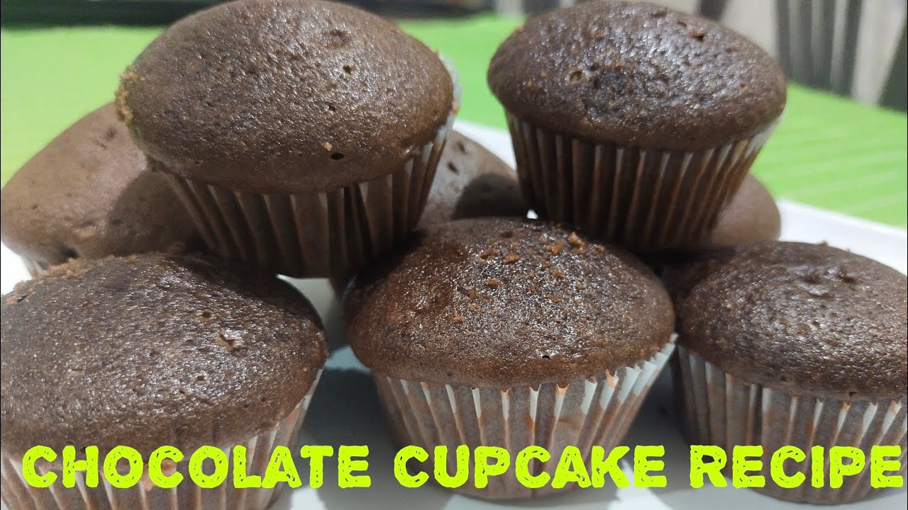 Chocolate Cupcakes Recipe - Birthday Special Cupcakes - Homemade ...