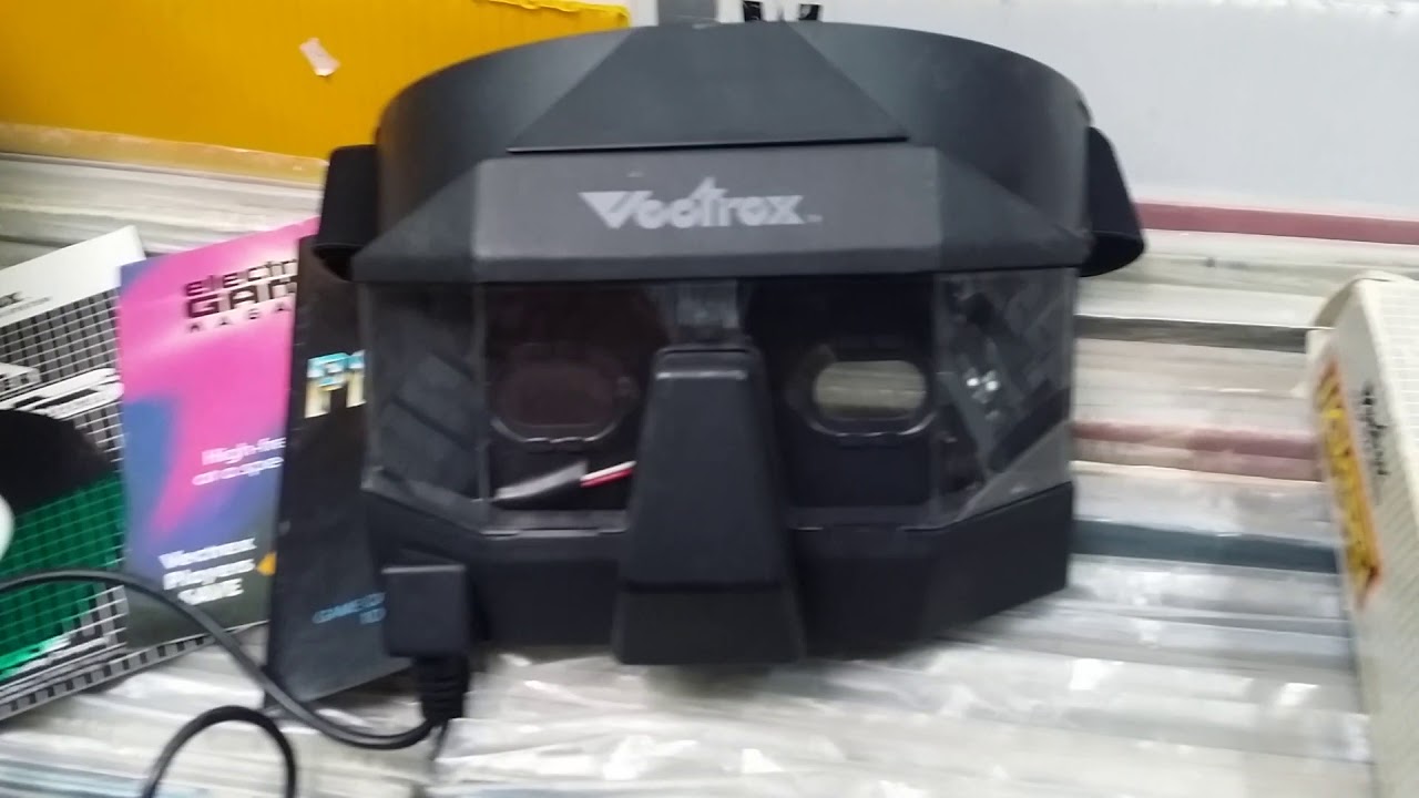 Vectrex 3d imagier 3d light pen and games collection - YouTube
