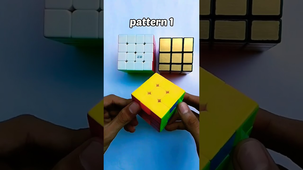 Amazing rubik's cube pattern tricks part 7😍 - YouTube