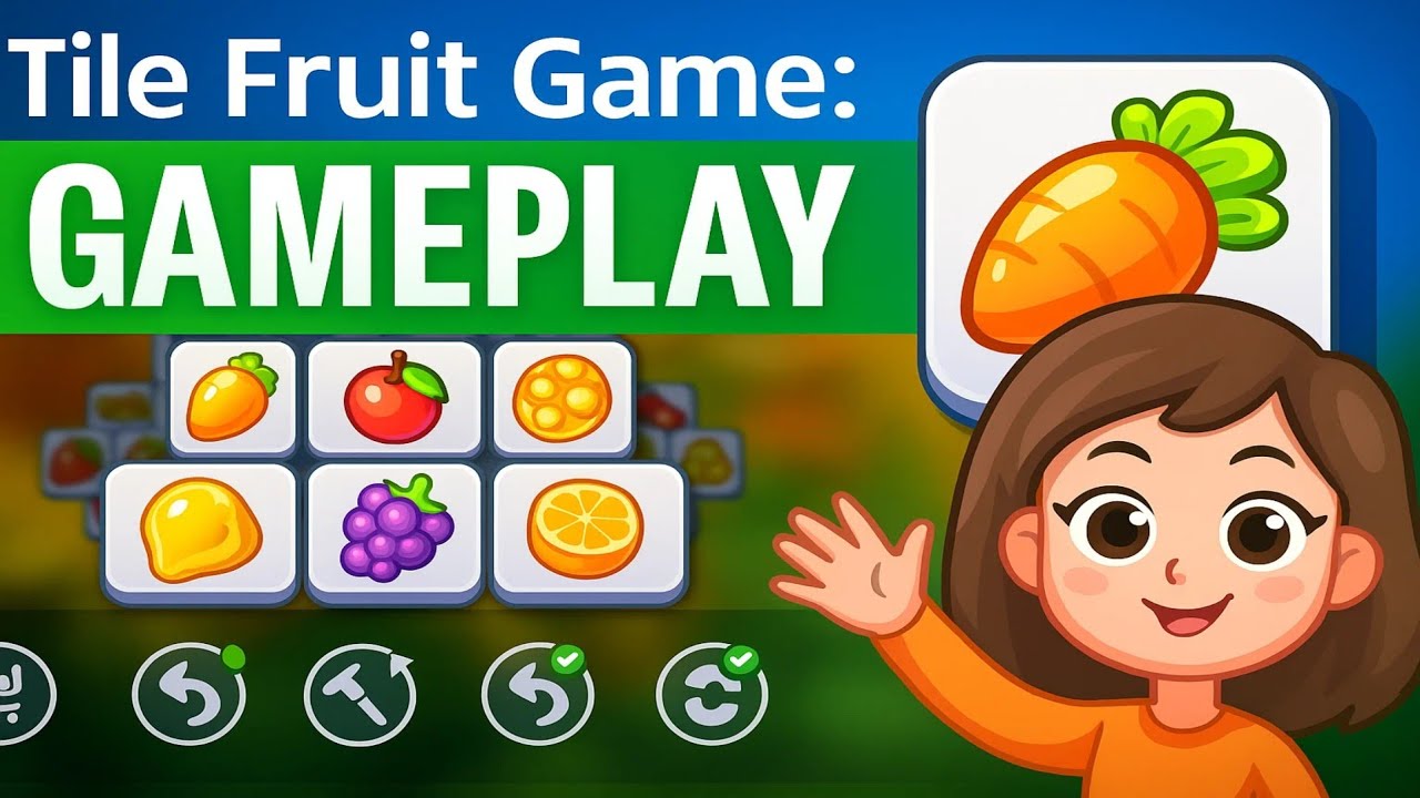 Tile Fruit Game: Triple Match – Addictive Tile Matching Puzzle Gameplay ...
