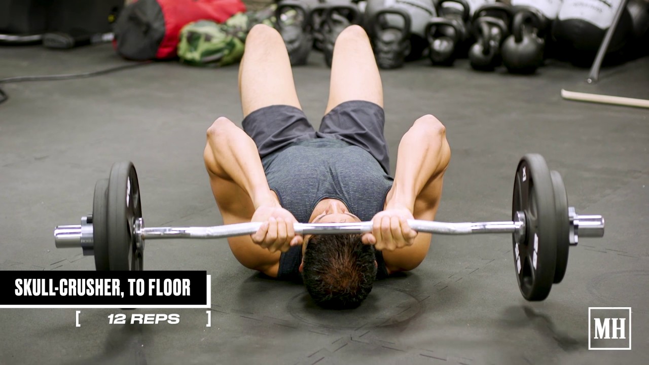 Floor Skull Crusher Tri Set YouTube