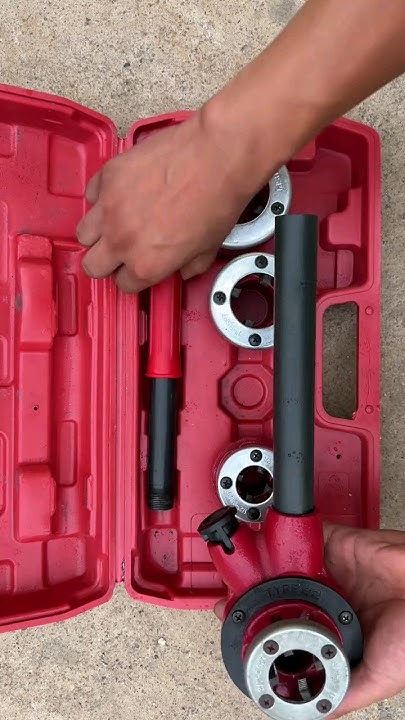 Manual Pipe Threading Tool Hardware Tools #shortsfeed - YouTube
