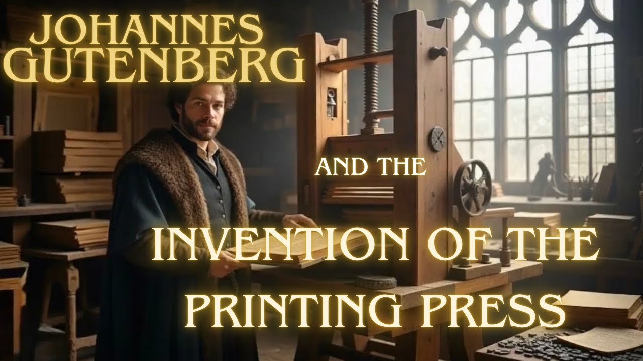 Johannes Gutenberg and the Invention of the Printing Press - YouTube