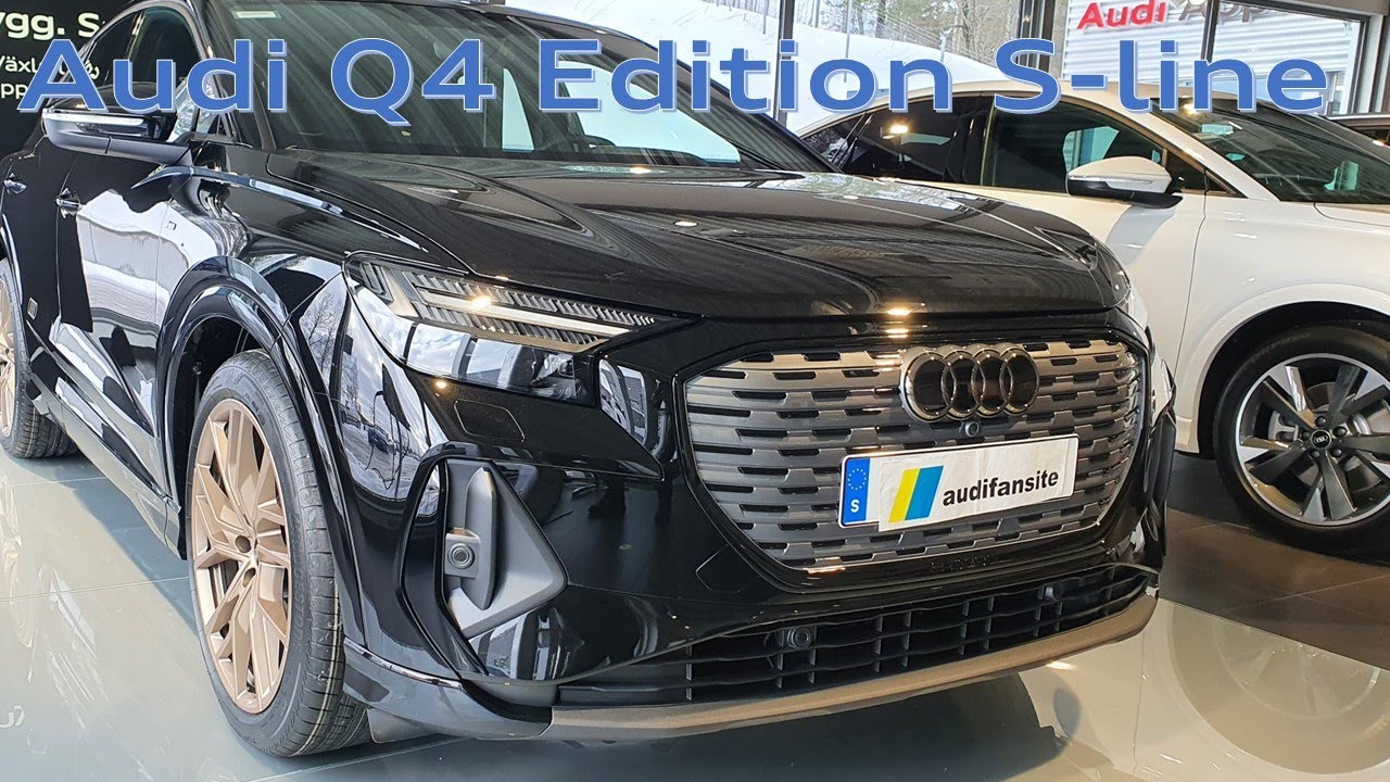 Best Spec? Audi Q4 Sportback 45 quattro e-tron S-line edition in Myth ...
