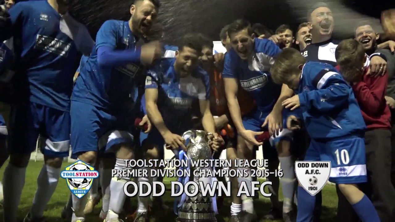 Odd Down AFC - 2015/16 Western League Champions - YouTube
