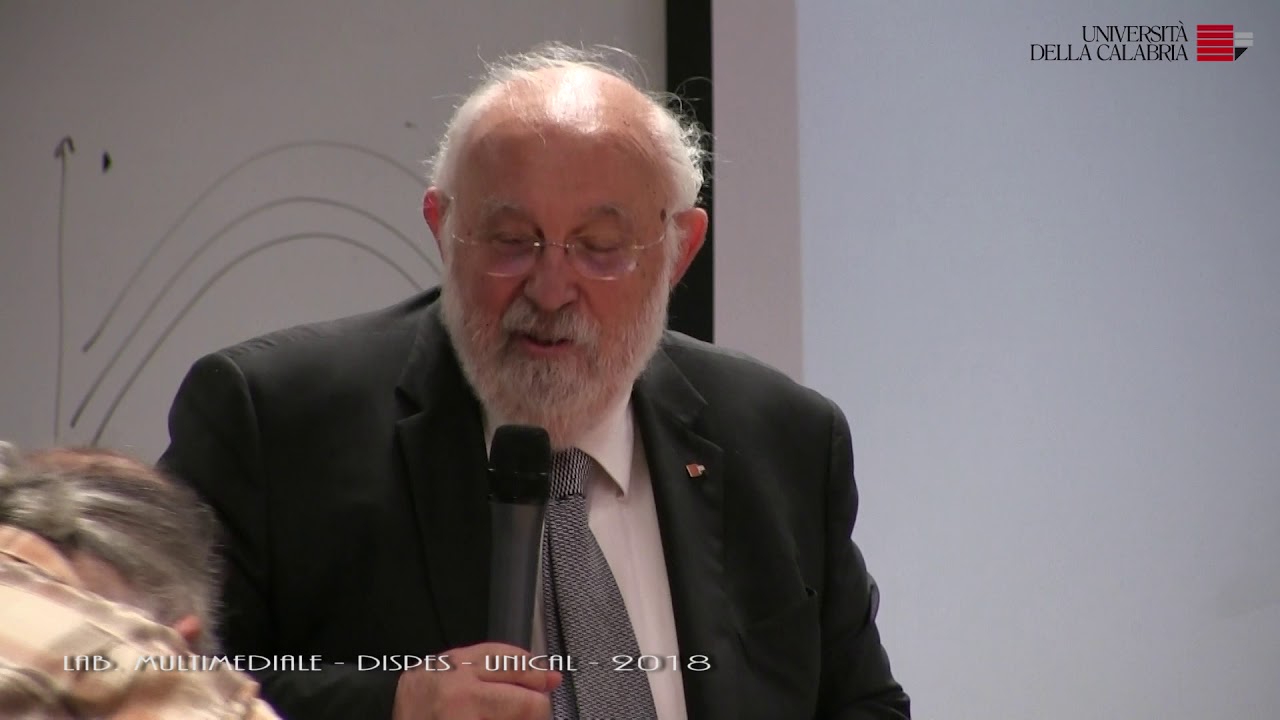 Gino Mirocle CRISCI - Rettore dell’Università della Calabria - YouTube