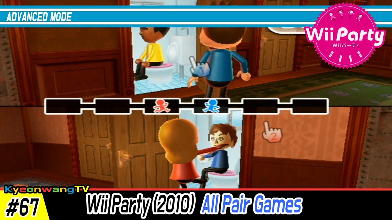 Wii Party -All Pair Games (Advanced, #65) Two Player - YouTube