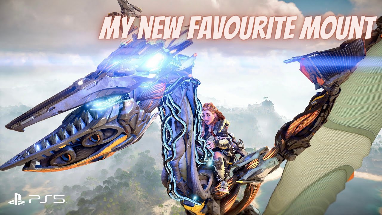 I LOVE THIS NEW ANIMATION & MOUNT | Horizon Forbidden West Burning ...