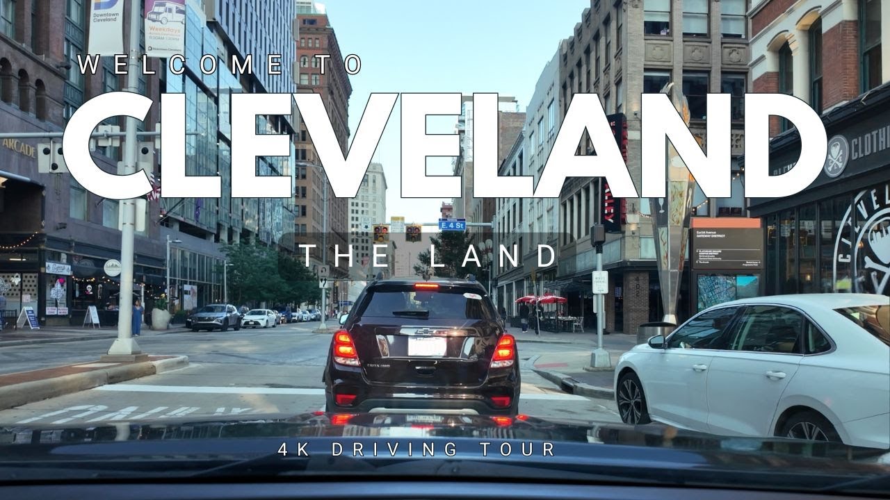 Downtown Cleveland 4K Driving Tour | Breathtaking Architecture and ...