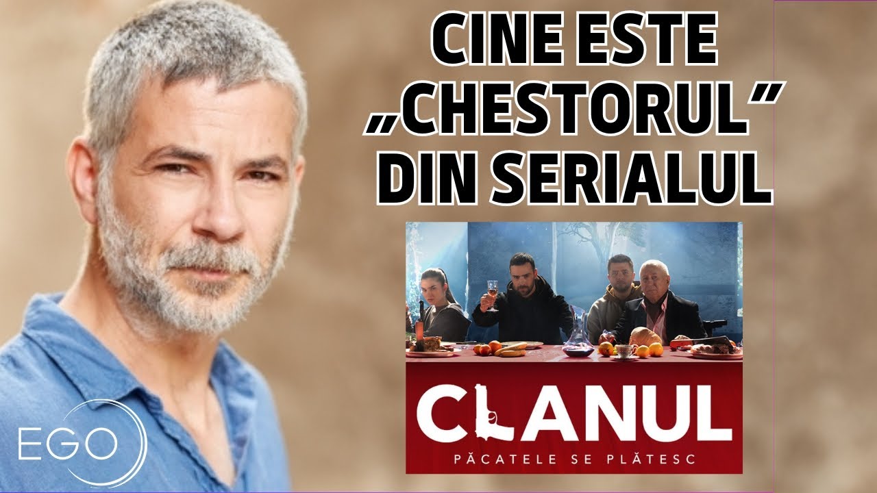 Cine e actorul care-l interpretează pe Chestorul din Clanul. Daniel Popa a fost ales fără ...