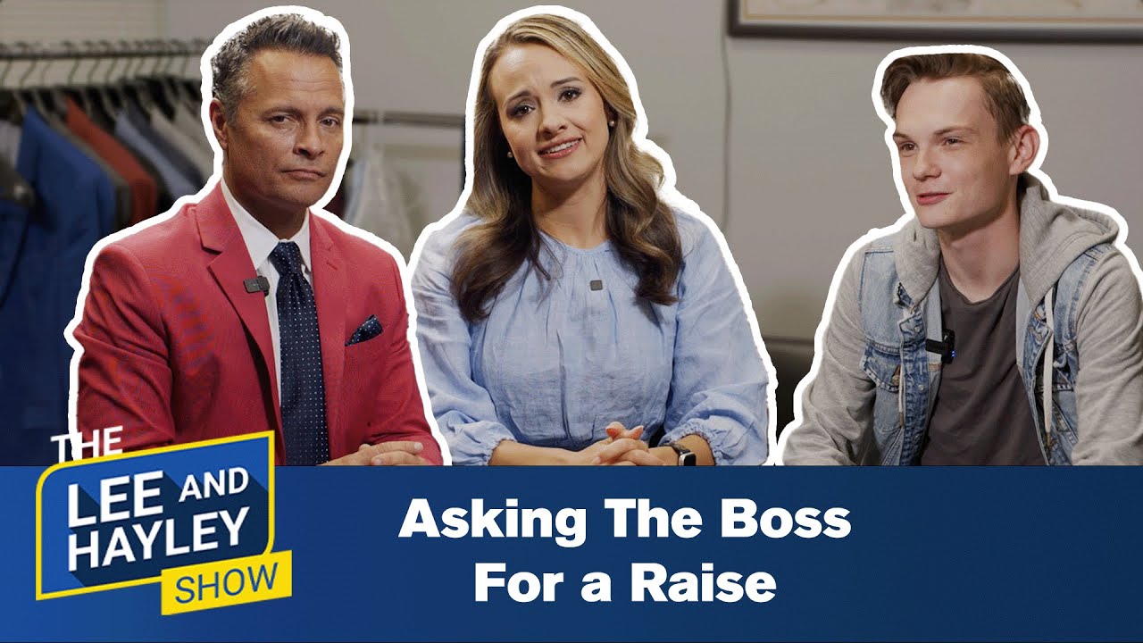 ASKING THE BOSS FOR A RAISE | The Lee and Hayley Show - YouTube