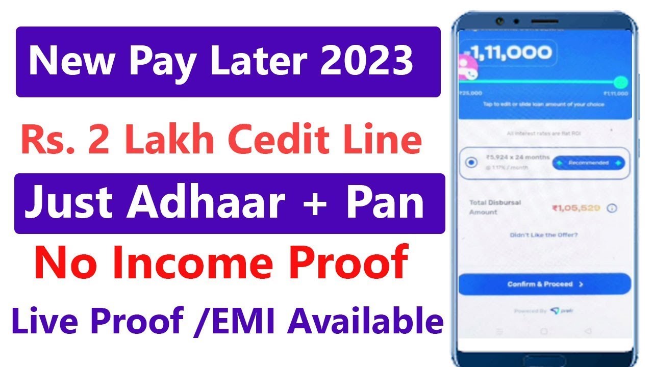 New pay later New Credit Line App 2023 Buy Now Pay Later Best Pay Later ...