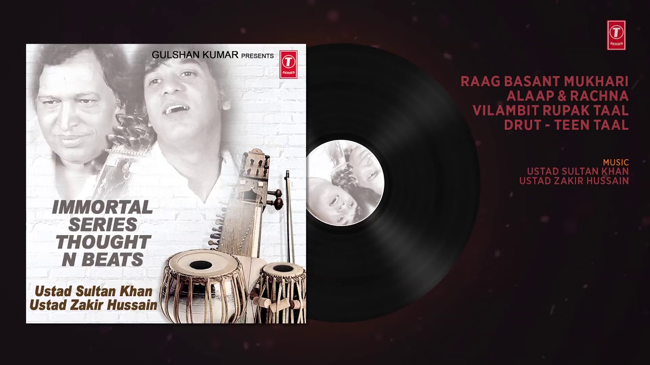 RAAG BASANT MUKHARI (Tabla Classical) || USTAD SULTAN KHAN,USTAD ZAKIR ...