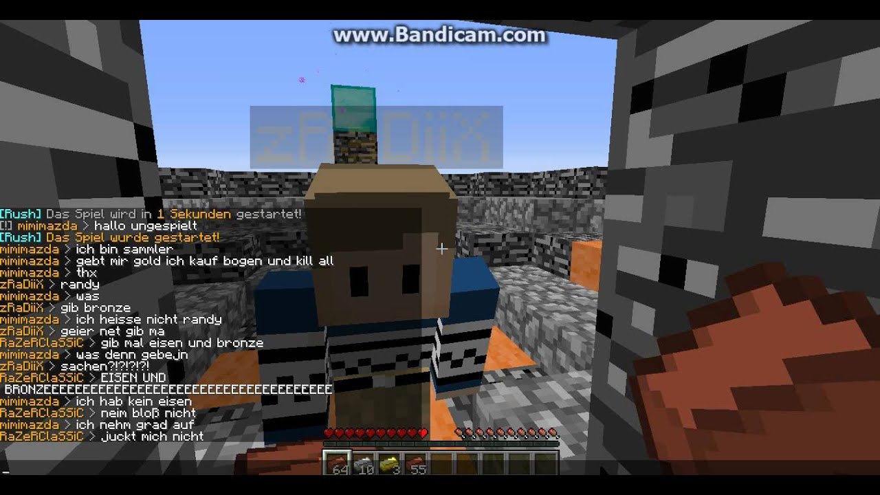 Minecraft Rush #001 - YouTube