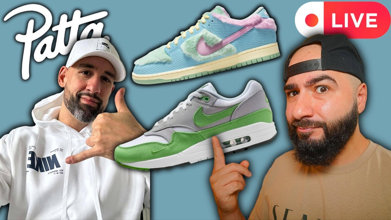 Air Max 1 Patta Chlorophyll RESTOCK!?, SB Dunk Verdy Visty, Upcoming ...