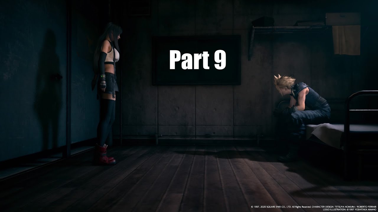 FINAL FANTASY 7 REMAKE - Walkthrough Gameplay Part 9 | Saving Johnny ...