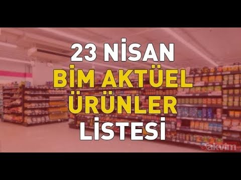 BİM 23 NİSAN 2019 SALI | BİM AKTÜEL ÜRÜNLER | BİM AKTÜEL 23 NİSAN 2019 | 23 NİSAN BİM KATALOĞU