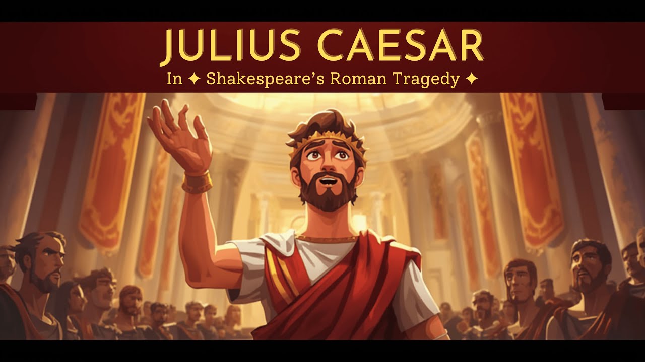 Julius Caesar Full Story Explained in Hindi | Animated Summary | Shakespeare’s Roman Tragedy ...
