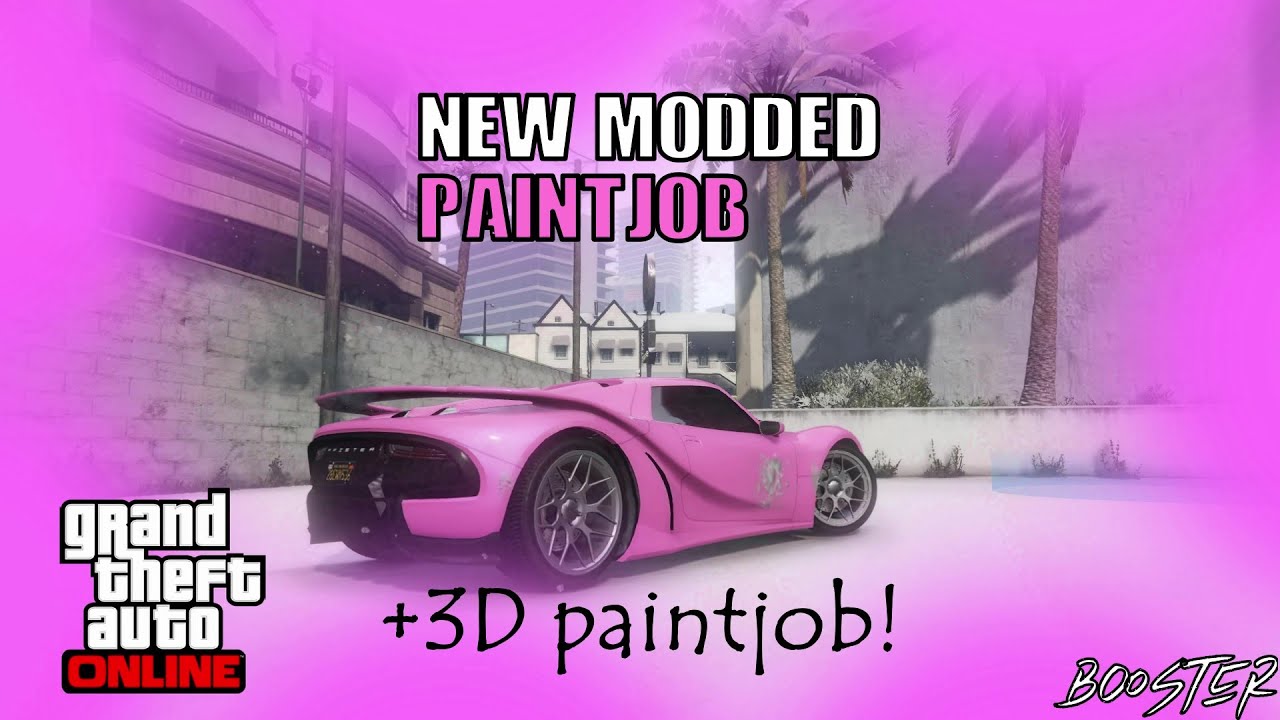 GTA 5 Online Paint Jobs - Best Rare Modded Crew Colors #5! "Hot Pink ...